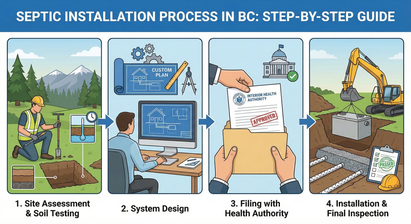 Installing a Septic System in BC: The Step-by-Step Process - Affordable ...